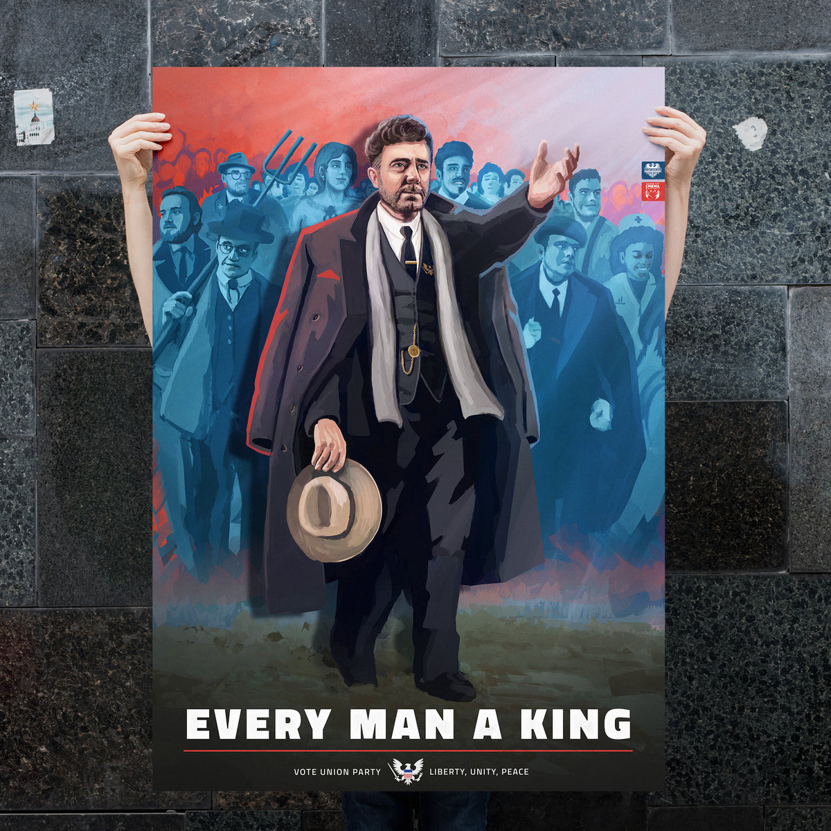 Union State Poster - Every Man a King, Huey Long - inspired poster ...