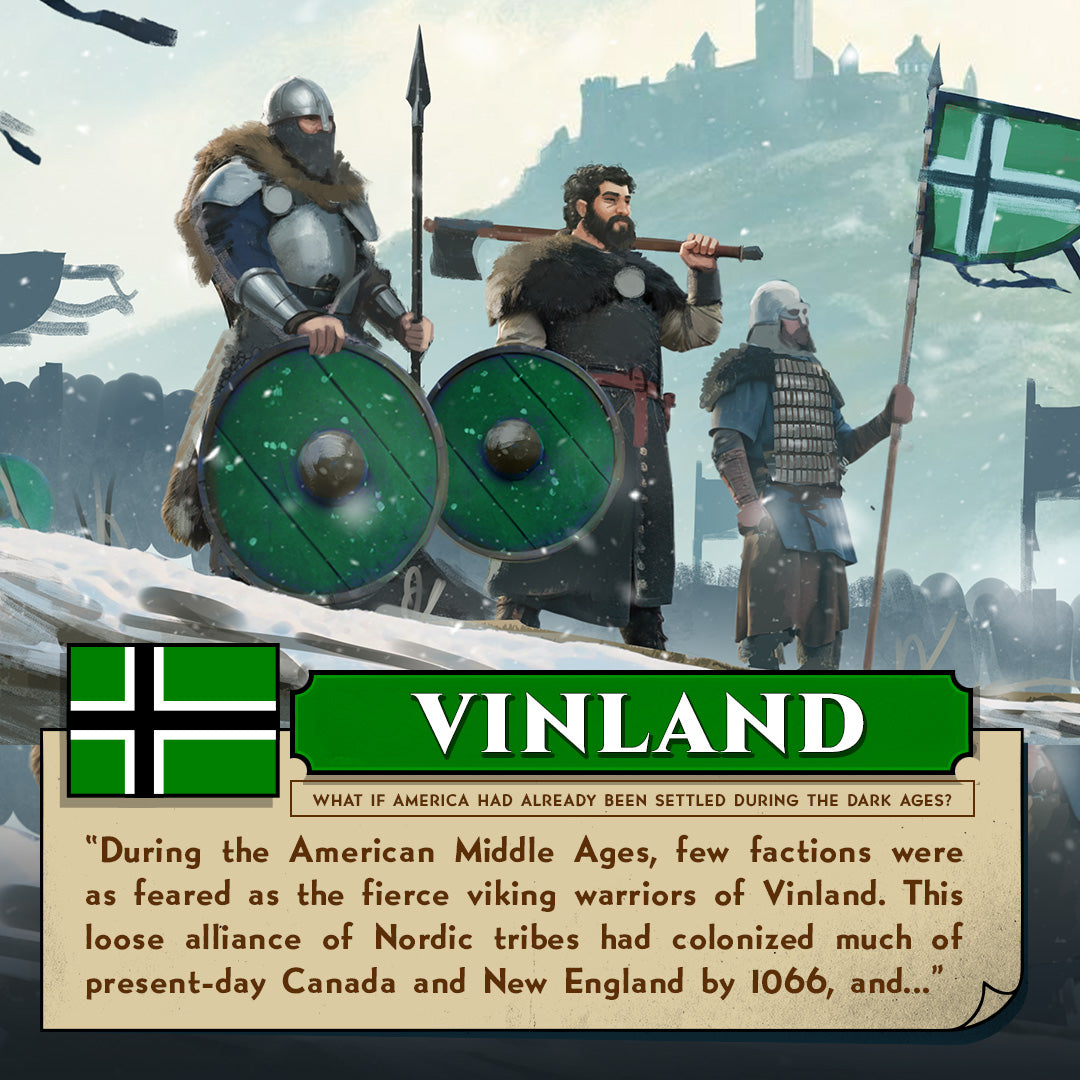 World of American Kingdoms - Vinland | Concept Art Blast – Kaiser Cat ...