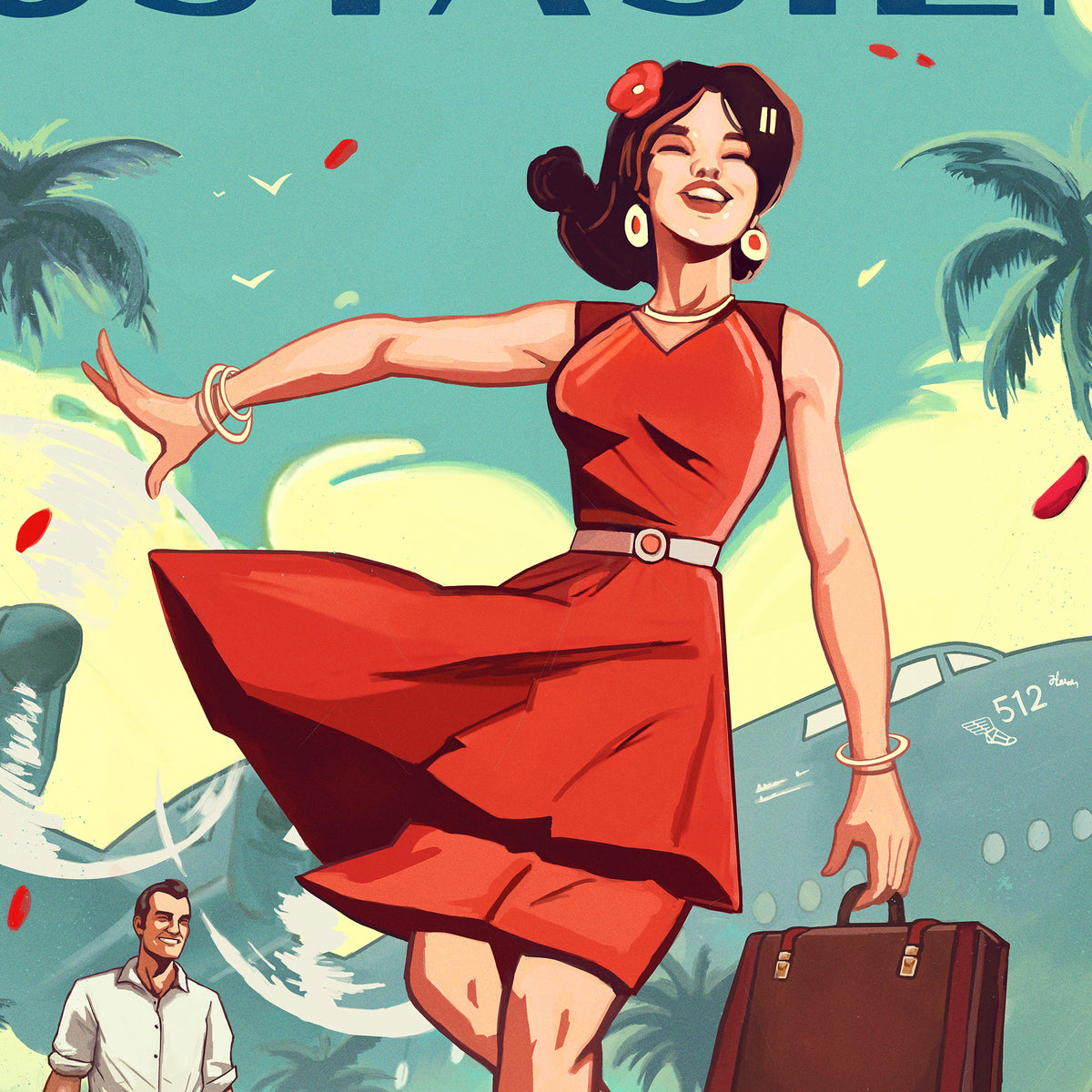 'Welcome to East Asia' - German Empire Travel Poster – Kaiser Cat ...