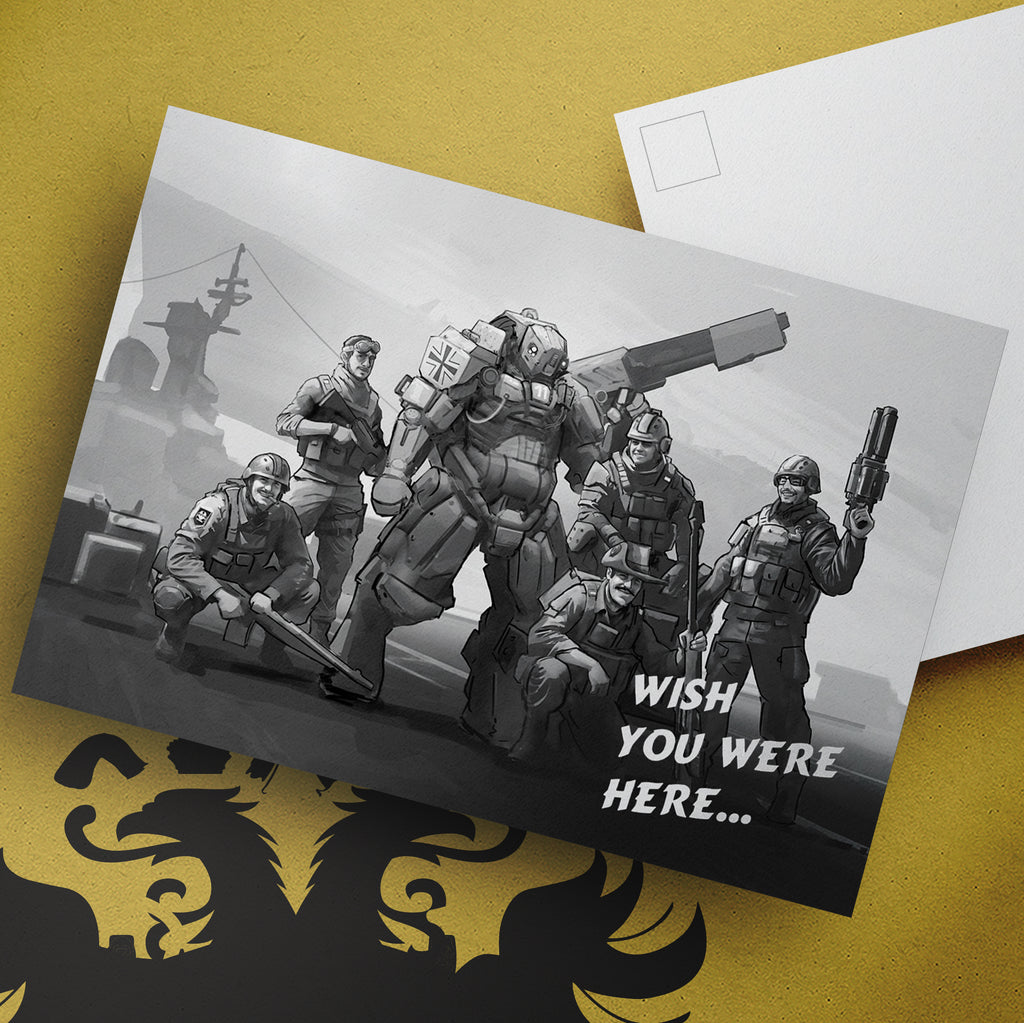 World of Kaiserpunk - Patreon Postcard – Kaiser Cat Cinema