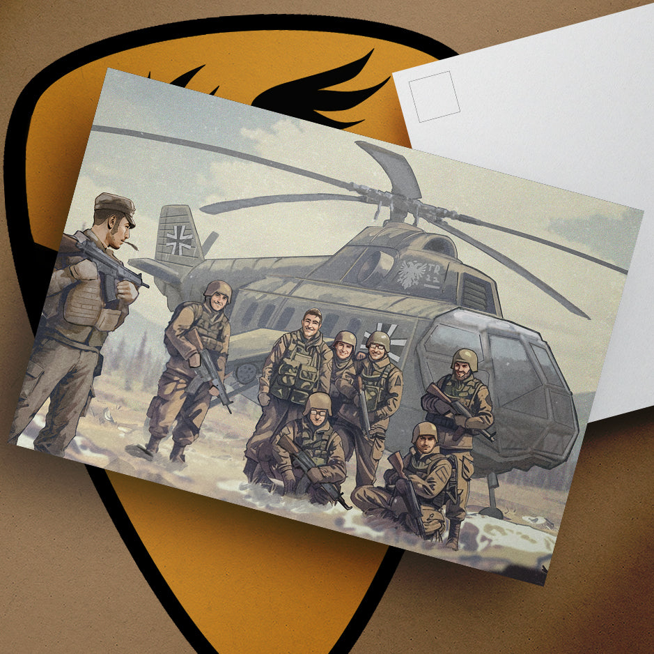 Kalter Krieg - Cold War Patreon postcard – Kaiser Cat Cinema Webshop