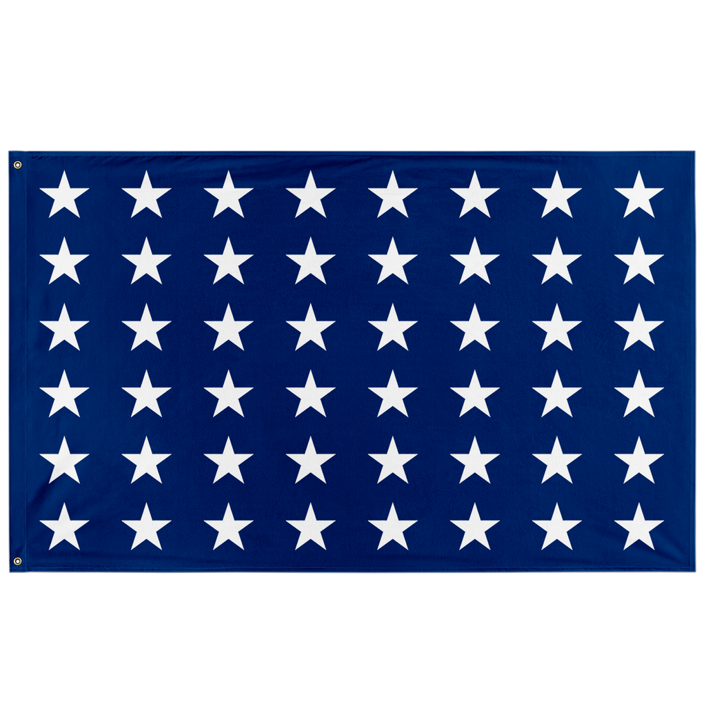 Pacific States - 48 Stars Flag (Single-Sided) – Kaiser Cat Cinema