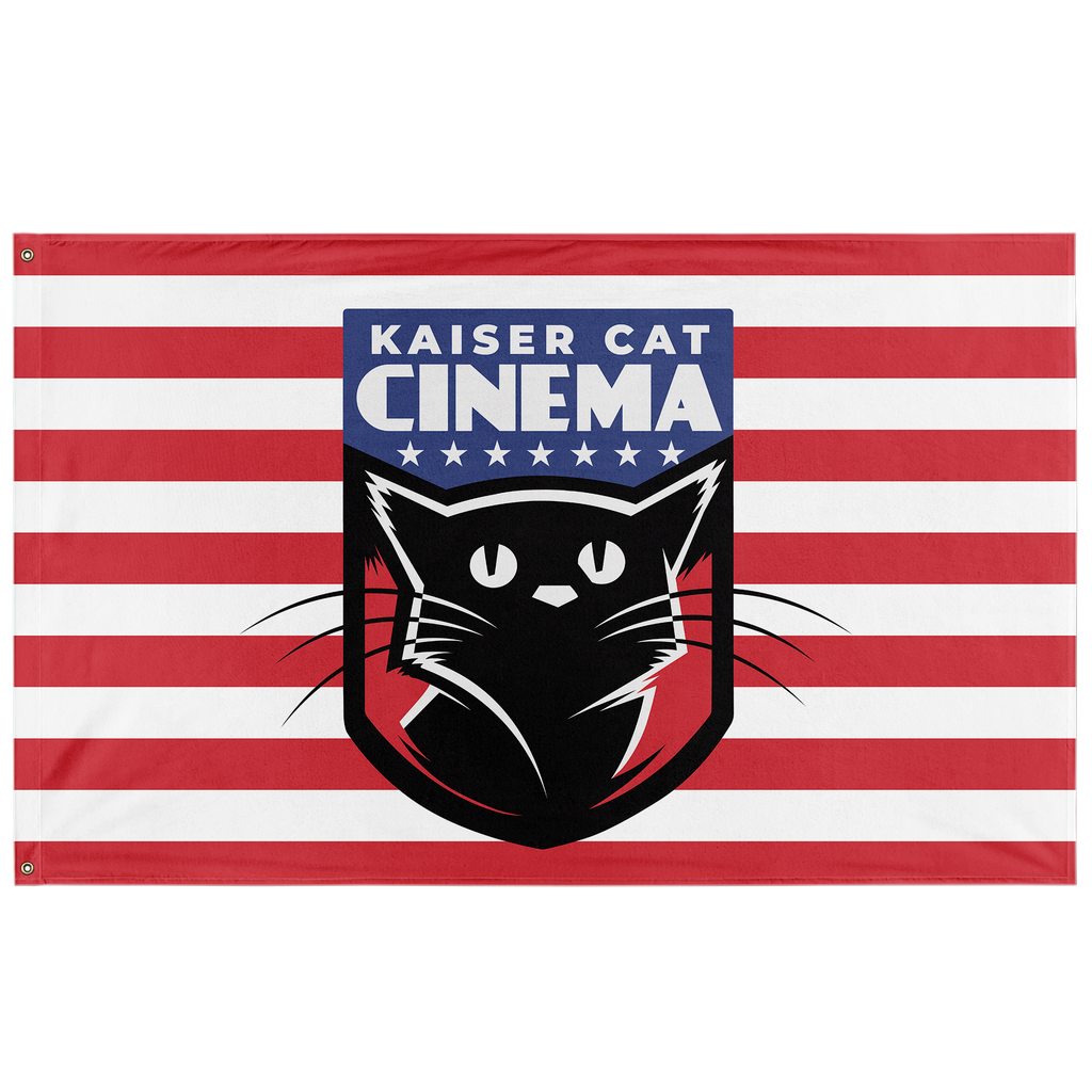 United Cats of America Flag (Single-Sided) – Kaiser Cat Cinema