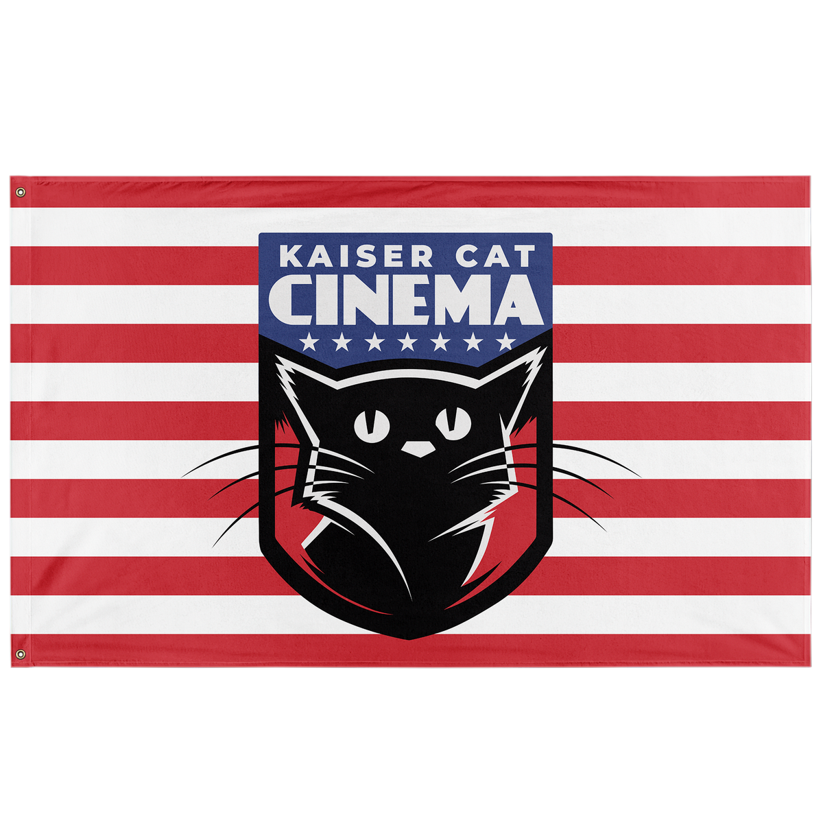 United Cats of America Flag (Single-Sided) – Kaiser Cat Cinema Webshop