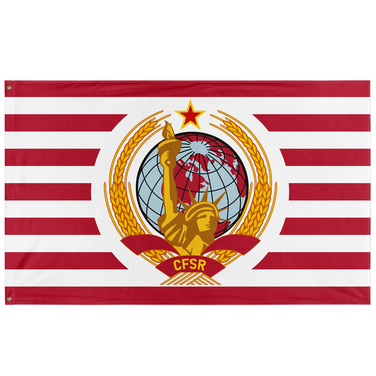 Union of Syndicalist American States (USAS) - CFSR Totalist Flag (Sing ...