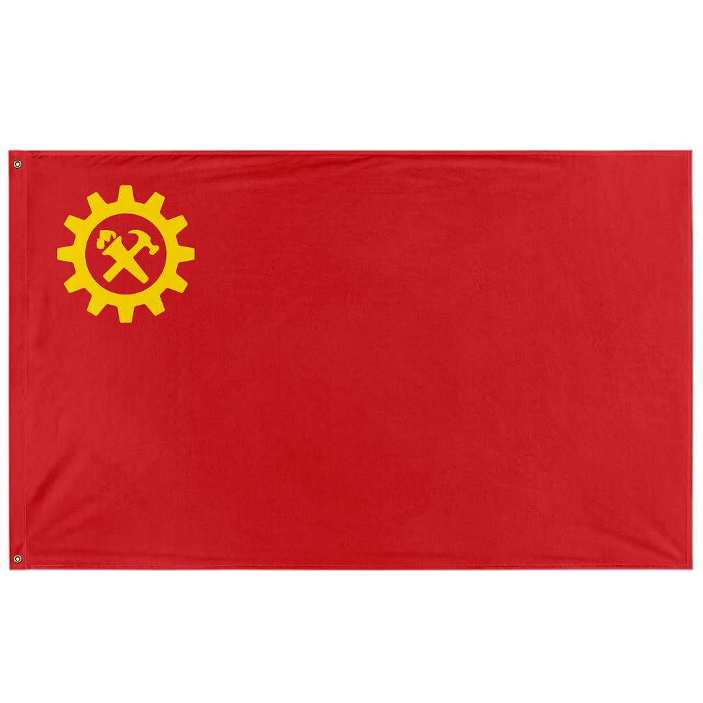 Syndicalist Scarlet Banner (Single-Sided) – Kaiser Cat Cinema