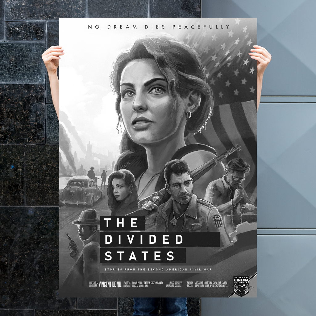 The Divided States - Book 1 Poster [Inches] – Kaiser Cat Cinema