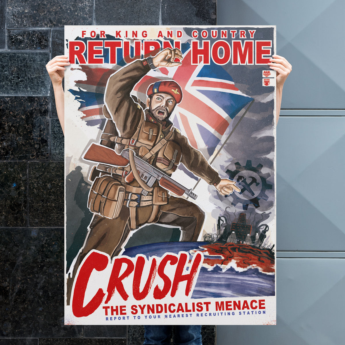 Kaiserreich - Dominion Of Canada Propaganda Poster - Return Home ...