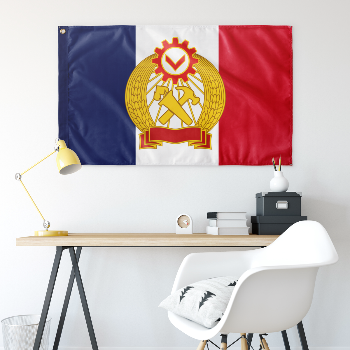 Commune of France Flag - 2021 (Single-Sided) – Kaiser Cat Cinema Webshop